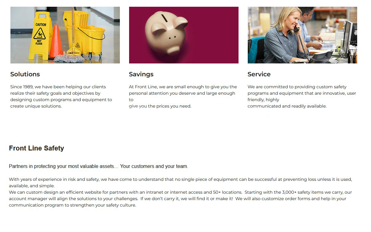 Border Foods Safety Equipment Program